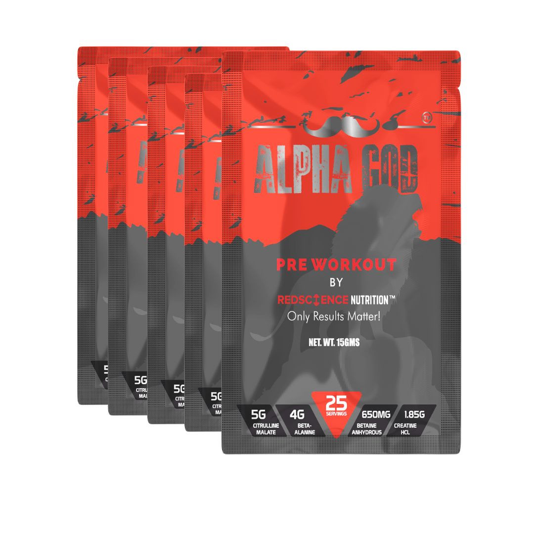 Redscience Nutrition ALPHA GOD Pre Workout 10 Servings